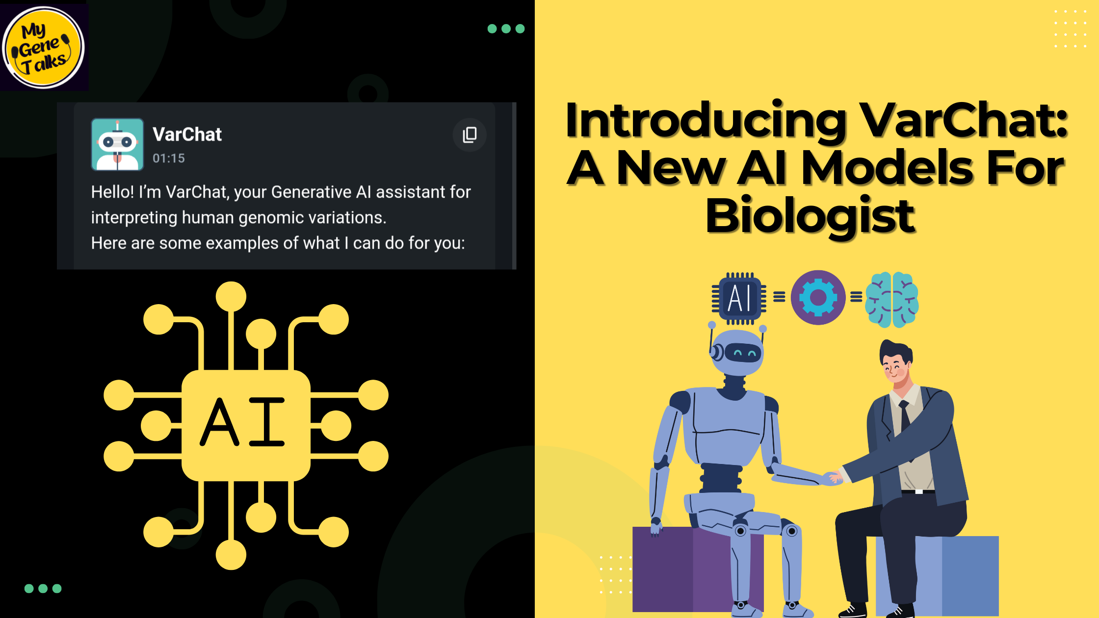Introducing VarChat: A New AI Model For Biologist - My Gene Talks